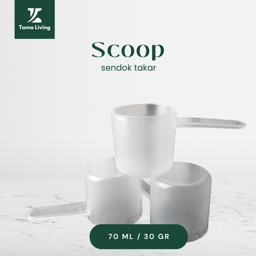 Jual TAMA LIVING Scoop Makanan Sendok Takar Sendok Tepung Beras Sendok ...
