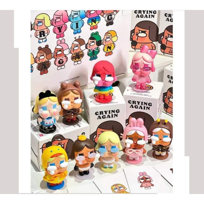 Jual preorder Crybaby Cry Baby Crying Again Popmart Pop Mart | Shopee ...