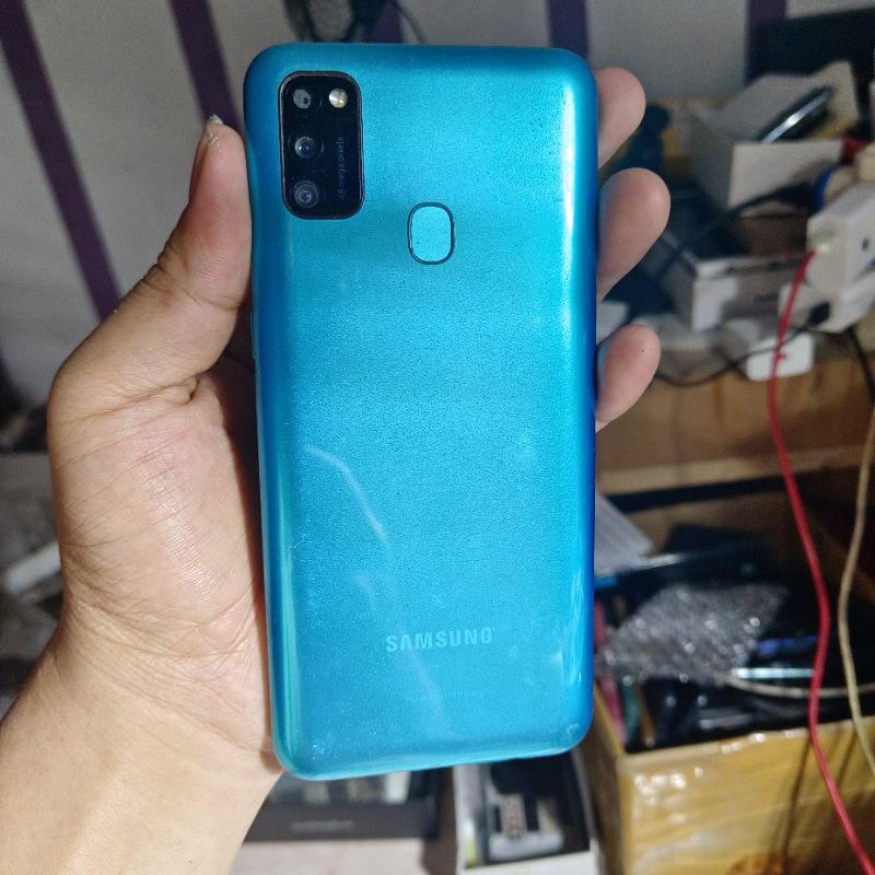 Jual Samsung M21 metok logo | Shopee Indonesia