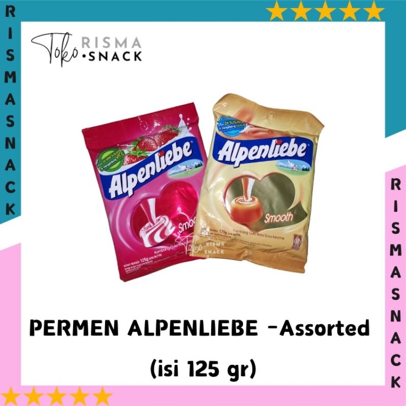 Jual Permen Alpenliebe Assorted Aneka Rasa kemasan isi (125gr) | Shopee ...