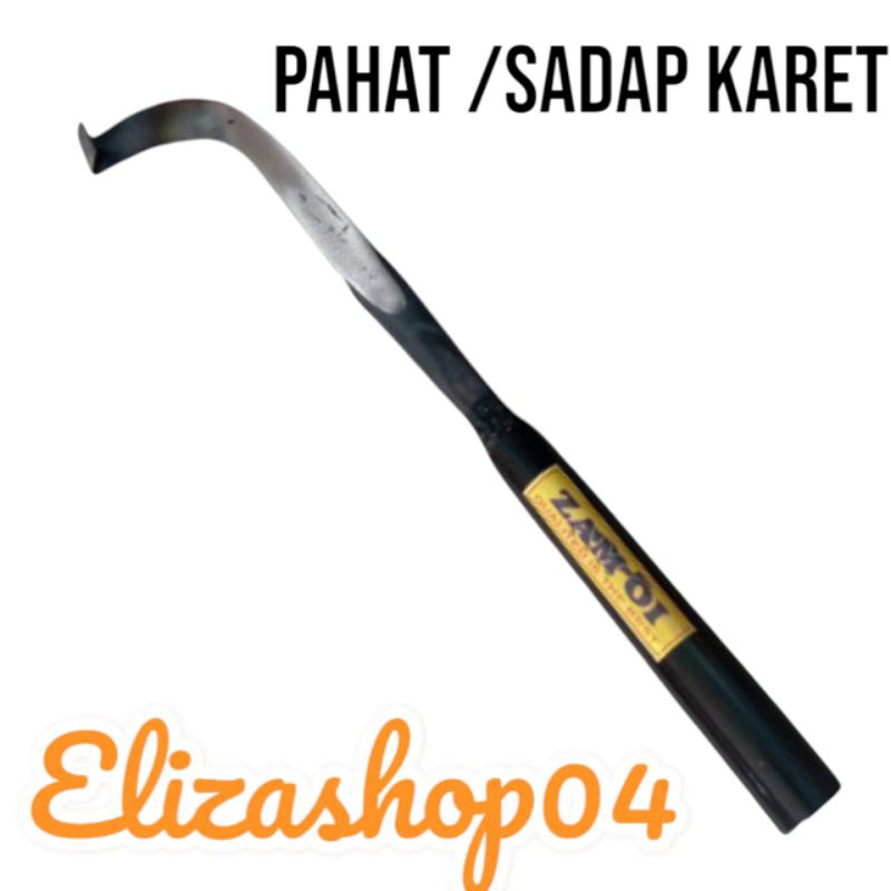 Jual pisau sadap karet baja /alat tradisional untuk sadap | Shopee ...