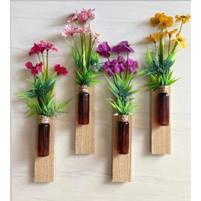 Jual Rumput Anggrek Hiasan Dinding Minimalis Bunga Artificial Tempel ...