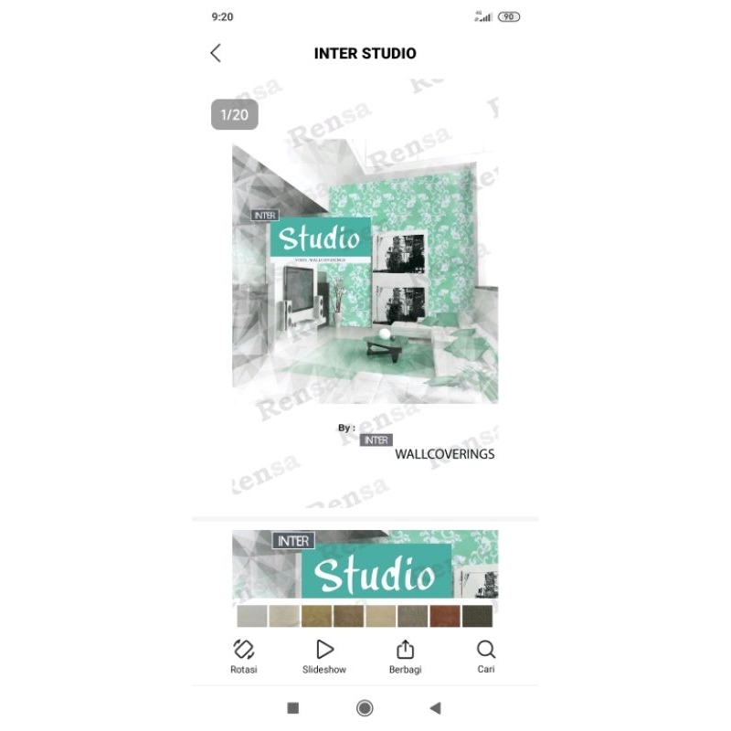 Jual (PRE-ORDER 7 HARI) Wallpaper Inter Studio | Shopee Indonesia