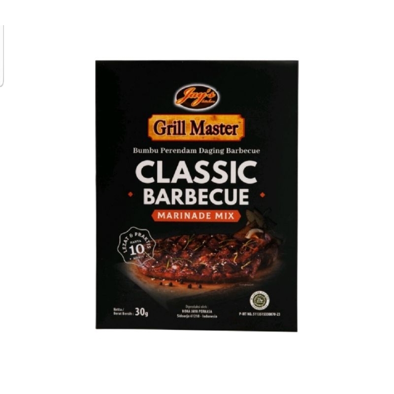 Jual Jays Grill Master Classic Barbecue, Rotisserie Chicken, Italian Grill, Steak House Burger ...