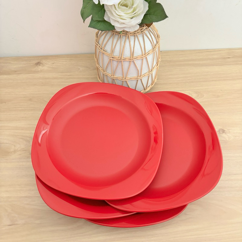 Jual piring / plate tupperware (4) | Shopee Indonesia