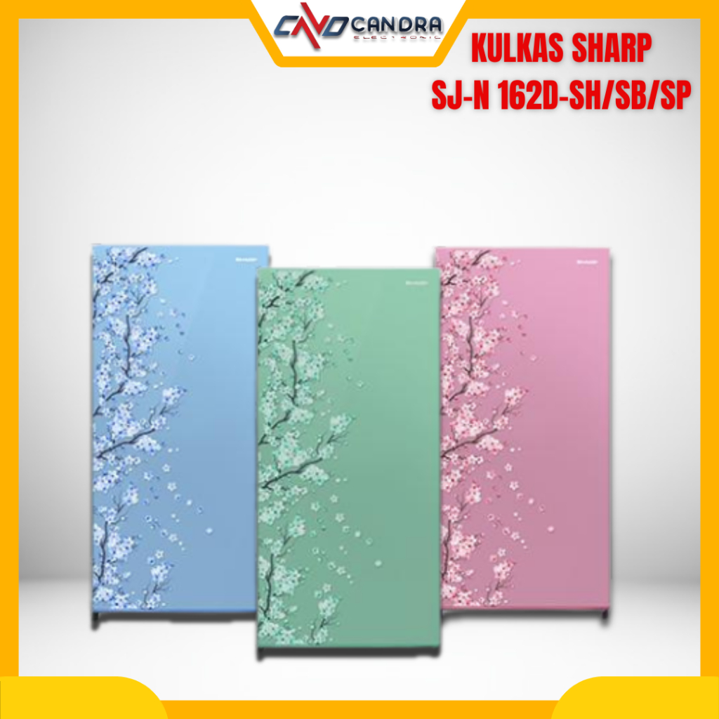 Jual Kulkas Sharp Satu Pintu SJ-N 162DS Sakura/Kulkas 1 Pintu Sharp ...