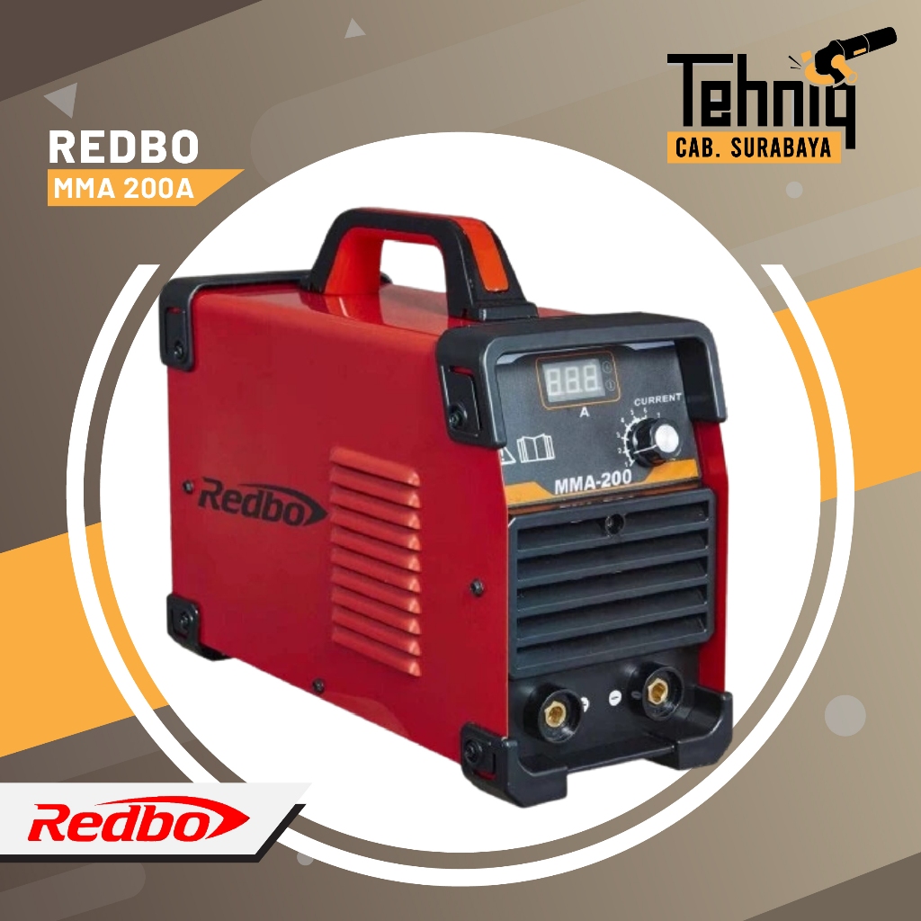 Jual Mesin Las Inverter REDBO MMA-200A / Trafo las | Shopee Indonesia