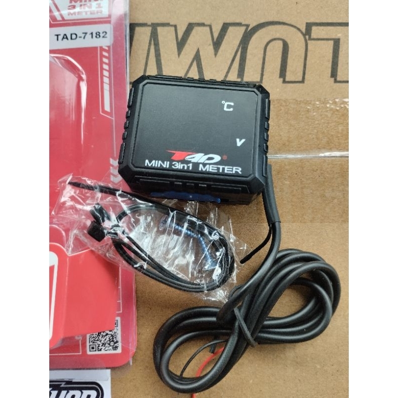 Jual Volmeter TAD 3 In USB Charger Universal Semua Motor Anti air ...
