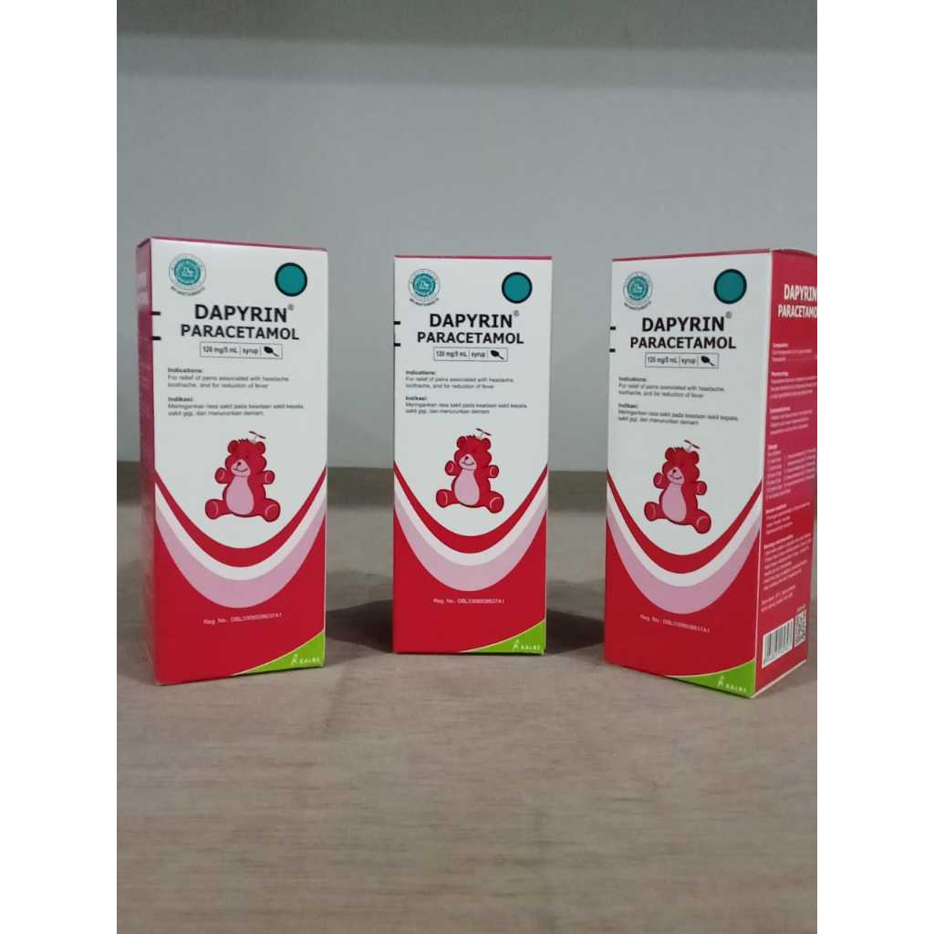 Jual Dapyrin Paracetamol Syrup 60ml | Shopee Indonesia