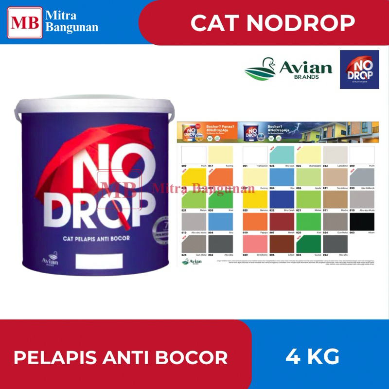 Jual CAT PELAPIS ANTI BOCOR NO DROP 4KG | Shopee Indonesia