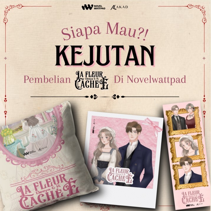 Jual Novel La Fleur Cachee + Elyer4a Akad Novelwattpad | Shopee Indonesia