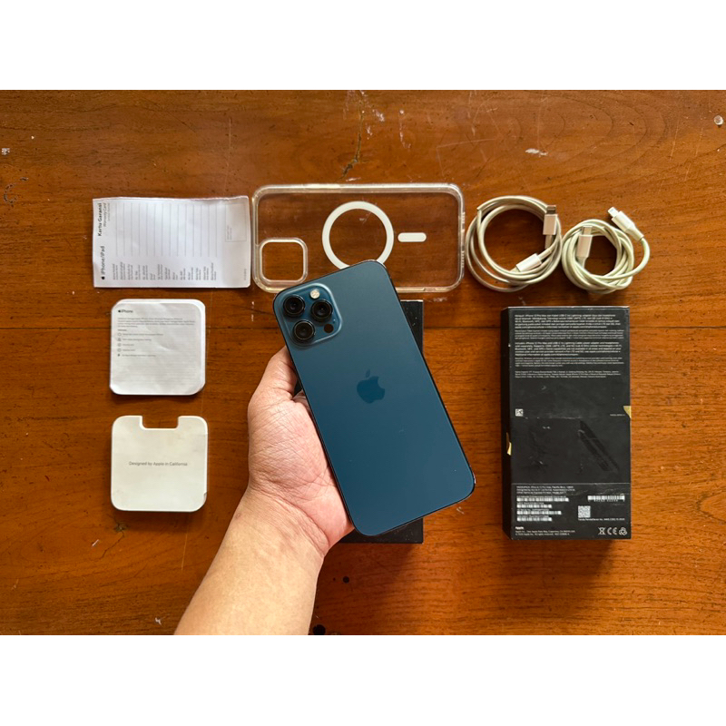 Jual iphone 12 pro max 128gb ibox resmi indo ( real picture ) | Shopee ...
