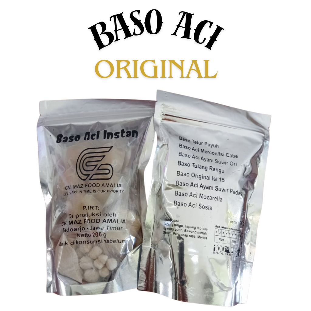 Jual Baso aci original BAKSO ACI ORIGINAL | Shopee Indonesia