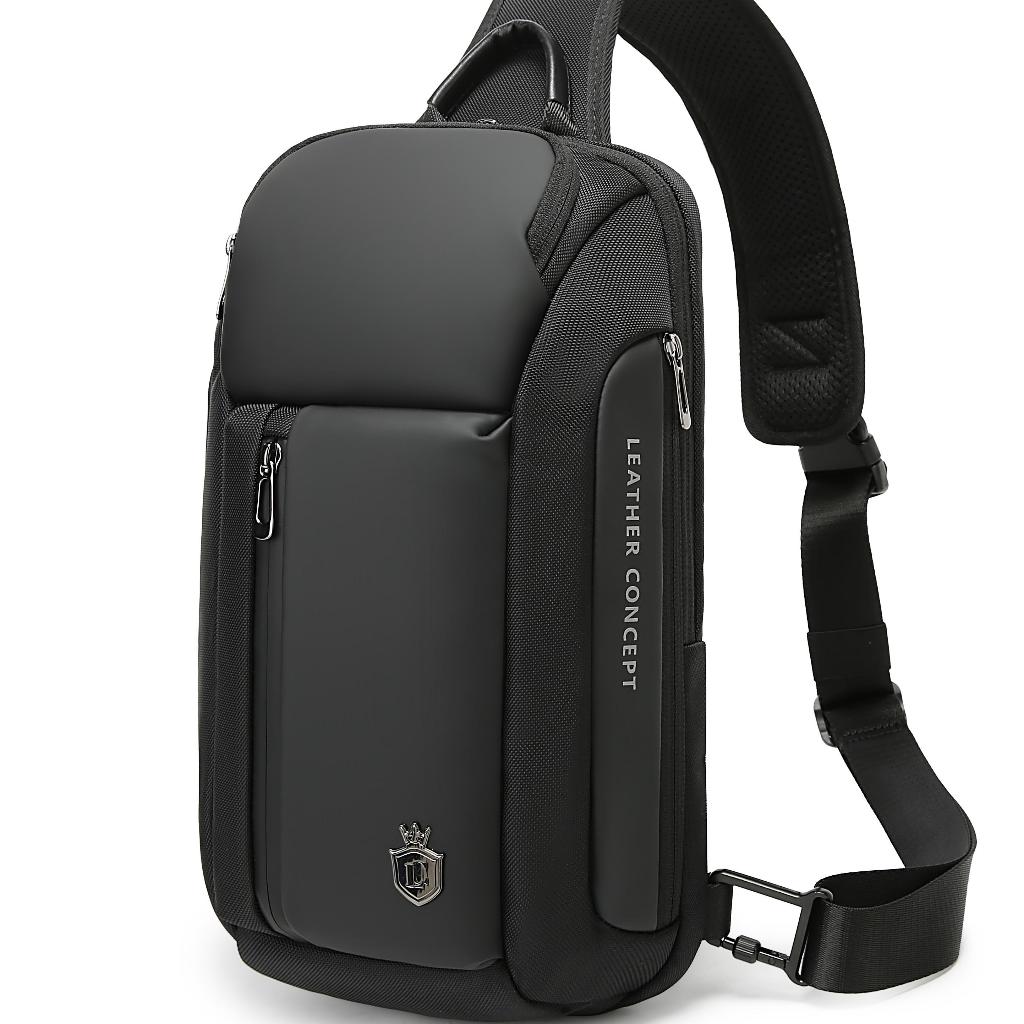 Jual Leather Concept Waist bag Tas Selempang Pria Tas Pria Sling Bag ...