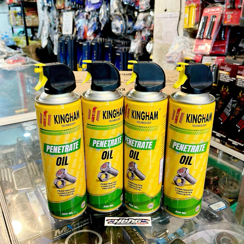 Jual Cairan Pembersih karat Cairan Pembuka Baut PENETRATE OIL KINGHAM ...