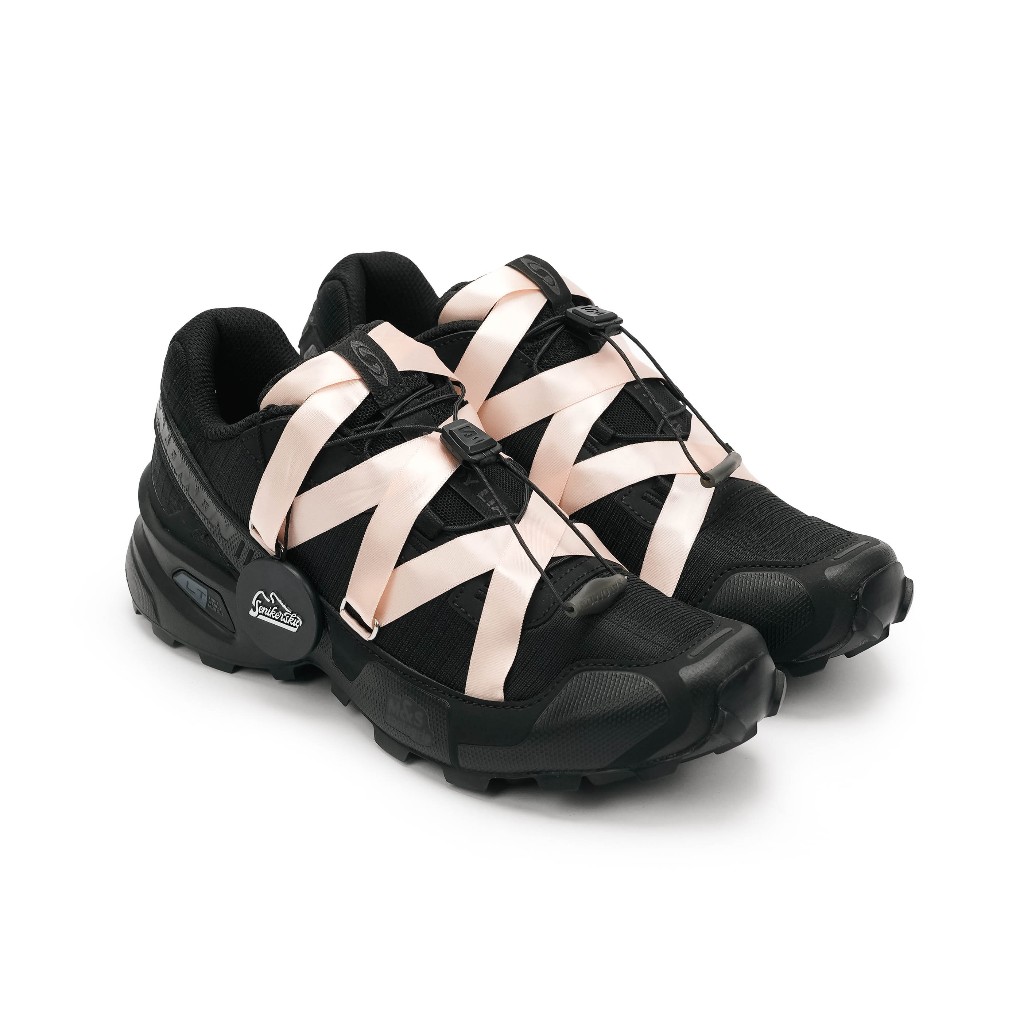 Jual Salomon x Speedcross 3 Ribbon Sandy Liang Black Pink | Shopee ...