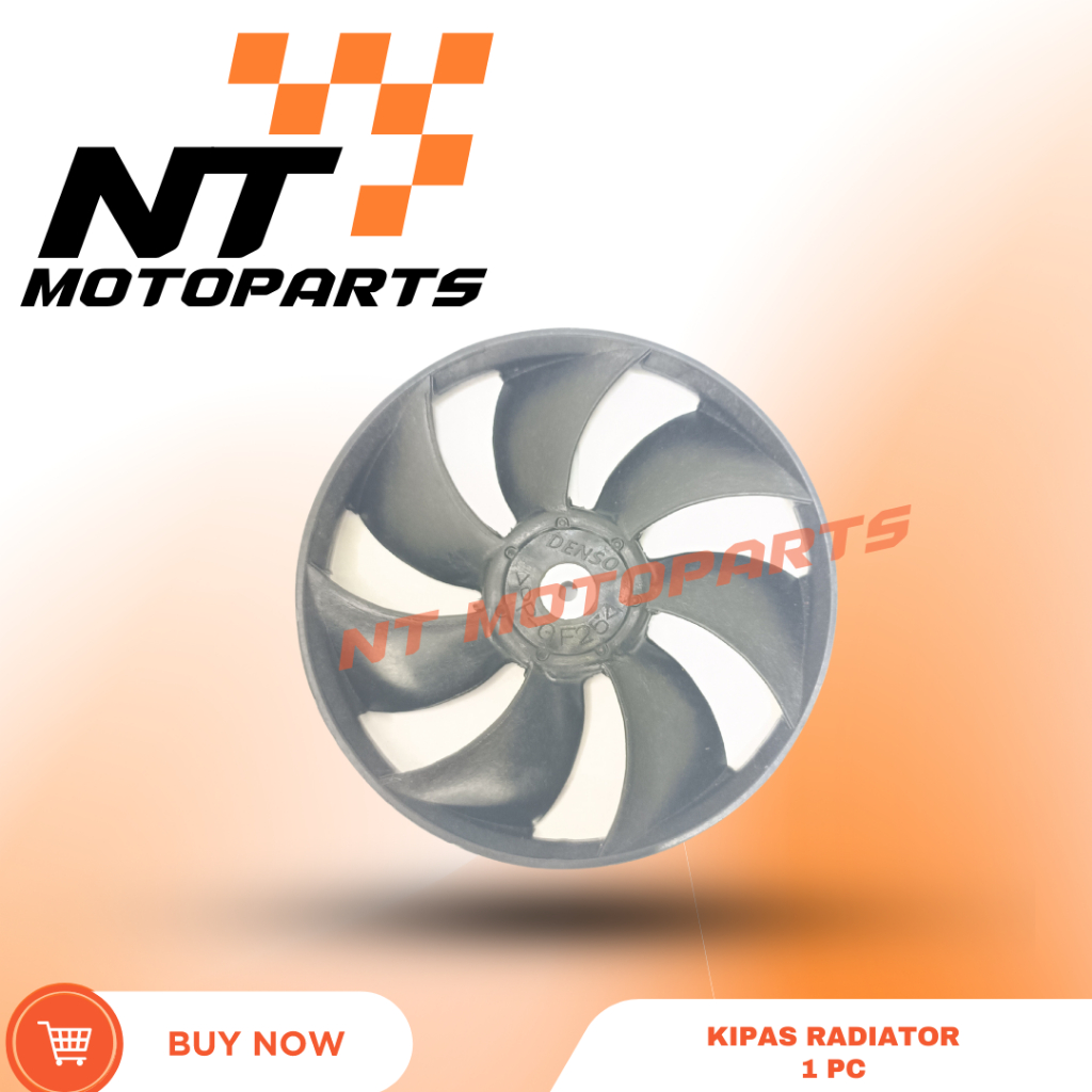 Jual kipas radiator vixion jupiter mx cb 150 cbr 150 sonic gtr Ori NT ...
