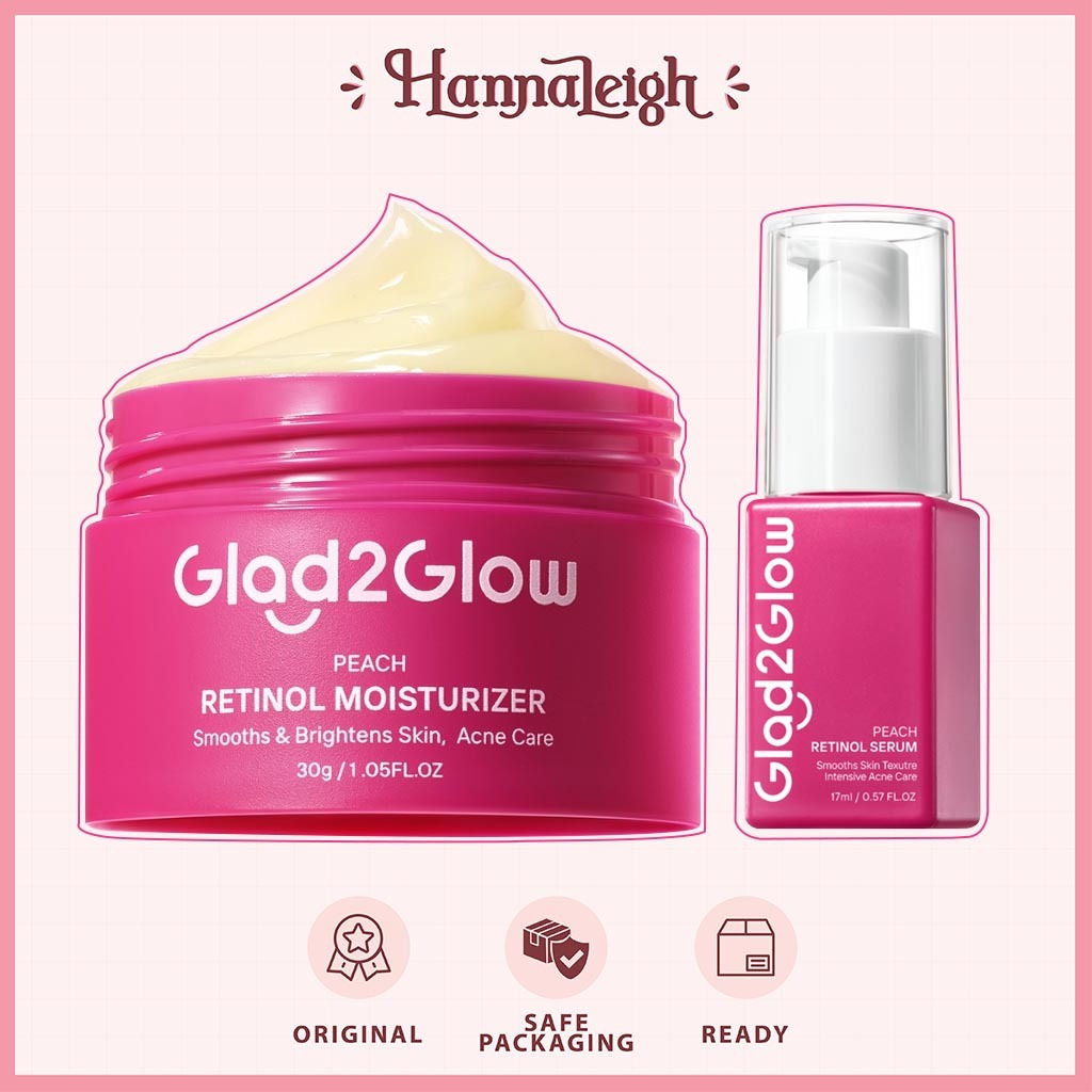 Jual GLAD2GLOW - G2G Peach Retinol Moisturizer | Shopee Indonesia