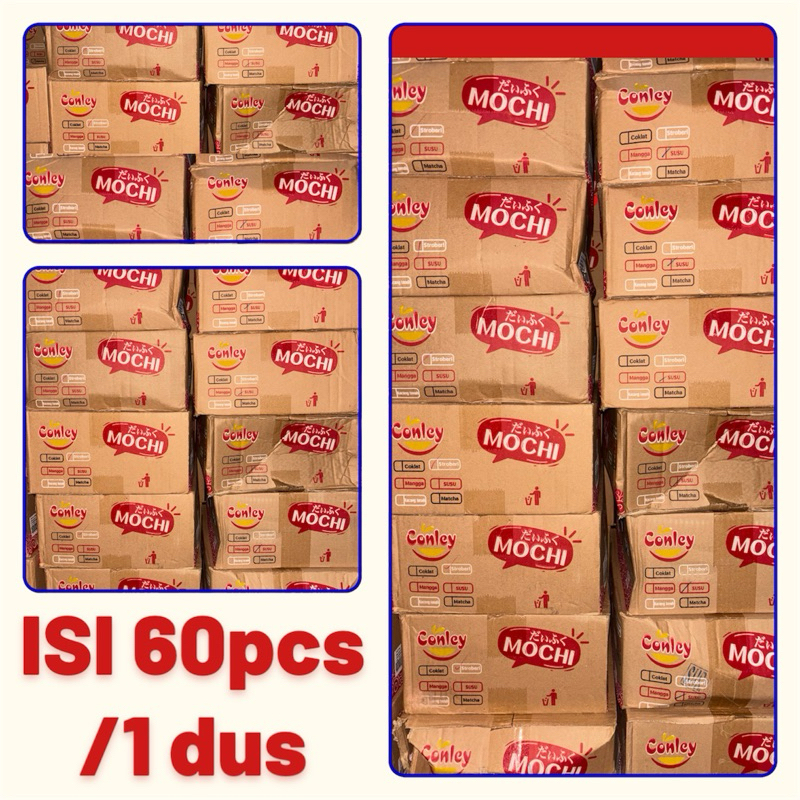 Jual MOCHI CONLEY ISI 60 atau NAGASAKI ISI 42 PILIH VARIAN BISA MIX ...