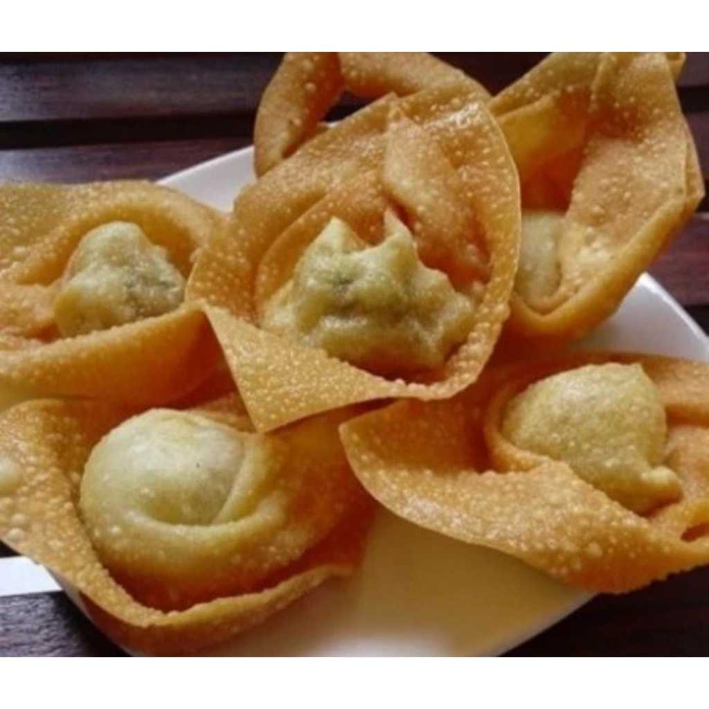 Jual Pangsit Wonton Ayam Frozen Beku Makanan Cemilan Olahan Enak ...