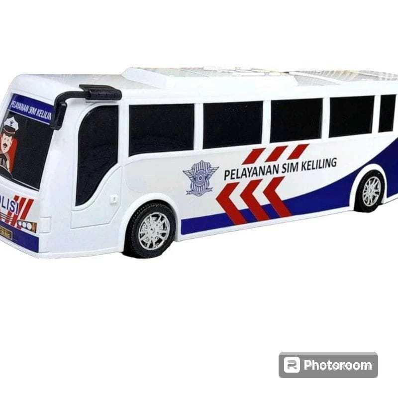 Jual Mainan Anak Laki Laki Mobil Bus Polisi Brimob Samsat | Shopee ...