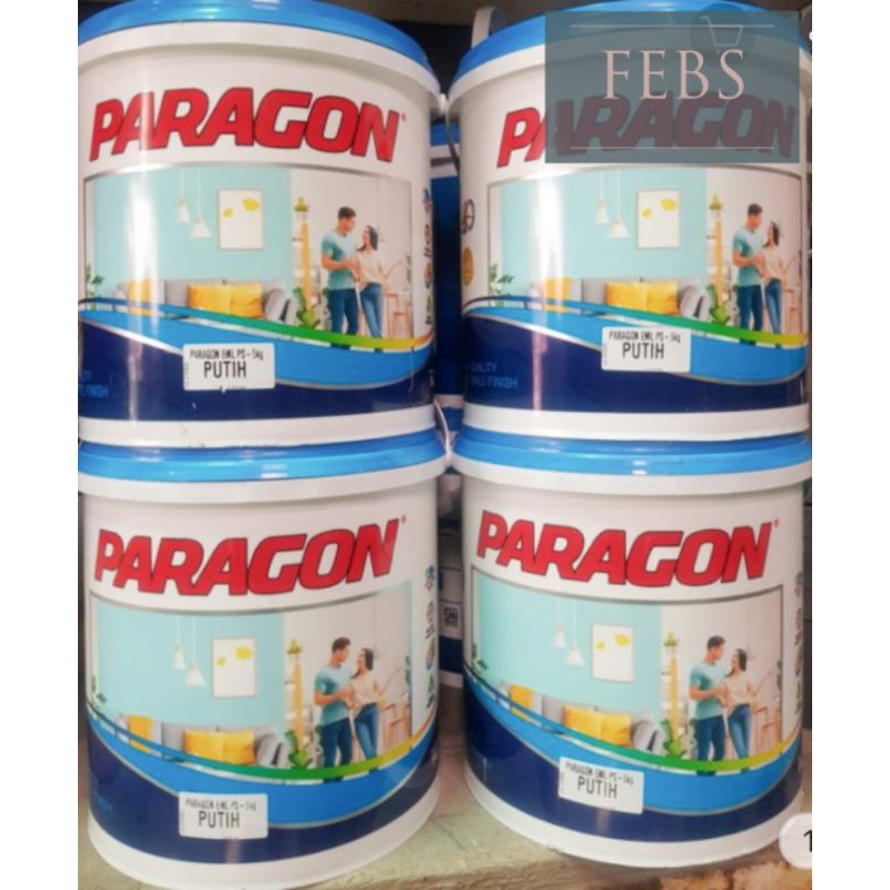 Jual PARAGON Cat Tembok Interior / Dalam Putih 5Kg | Shopee Indonesia