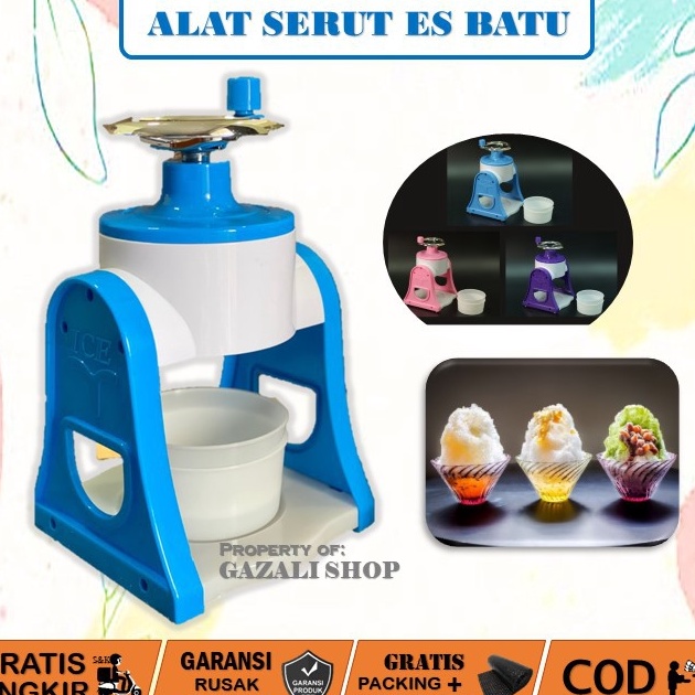 Jual ALAT SERUT ES BATU MANUAL SERUTAN ES BATU MESIN PENGHANCUR ES BATU ...