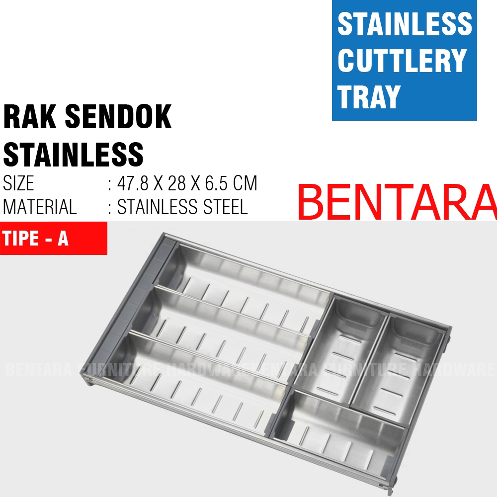 Jual TWIN E0650A RAK SENDOK STAINLESS STEEL TIPE-A - SENDOK GARPU PISAU ...