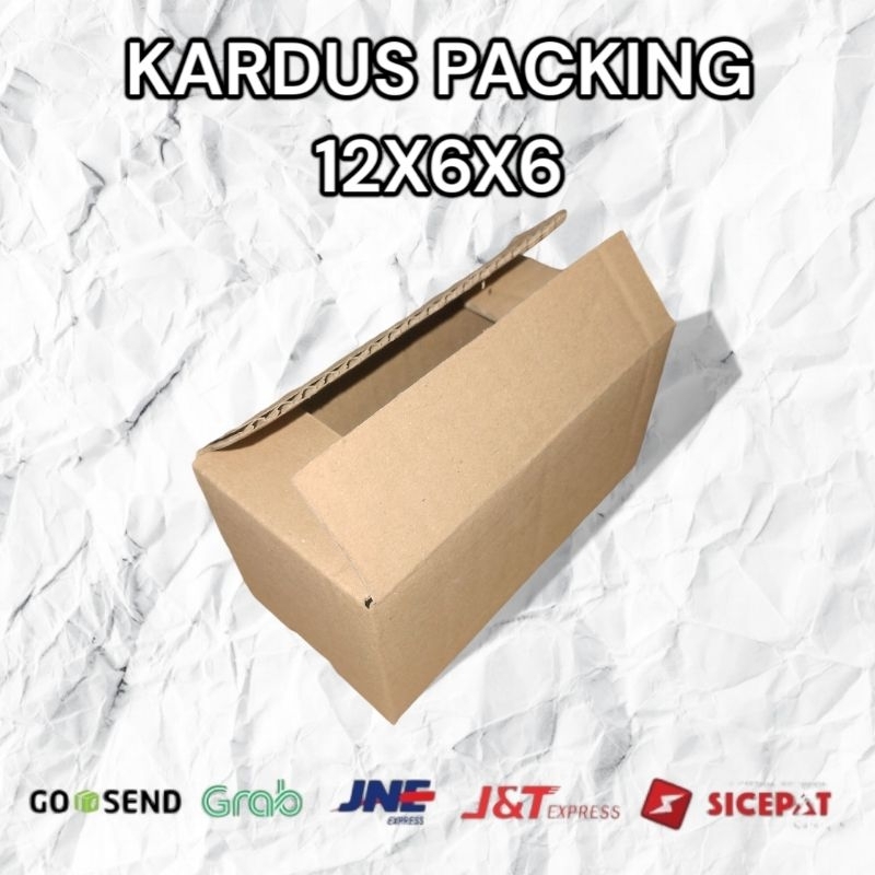 Jual Kardus Packing 12x6x6 / Kardus Box Kecil Polos | Shopee Indonesia