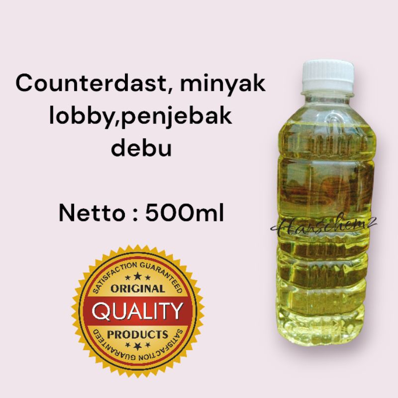 Jual CONTER DASH/MINYAK LOBBY/PENJEBAK DEBU @1/2liter | Shopee Indonesia