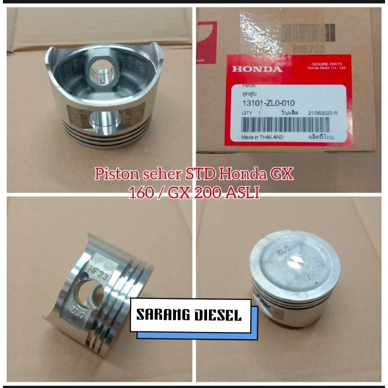 Jual PISTON SEHER STD HONDA GX 160 / GX 200 ASLI HONDA | Shopee Indonesia