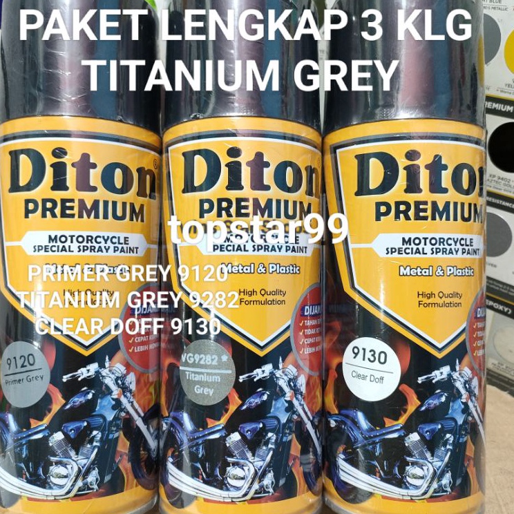 Jual Sekarang Keren Pilok Cat Diton Premium Paket Lengkap 3 Kaleng ...