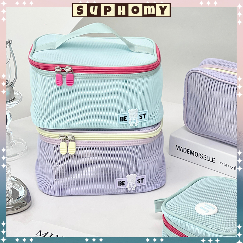 Jual pouch make up aesthe/Pouch make up/ Tas make up Tas Kosmetik/Tas ...