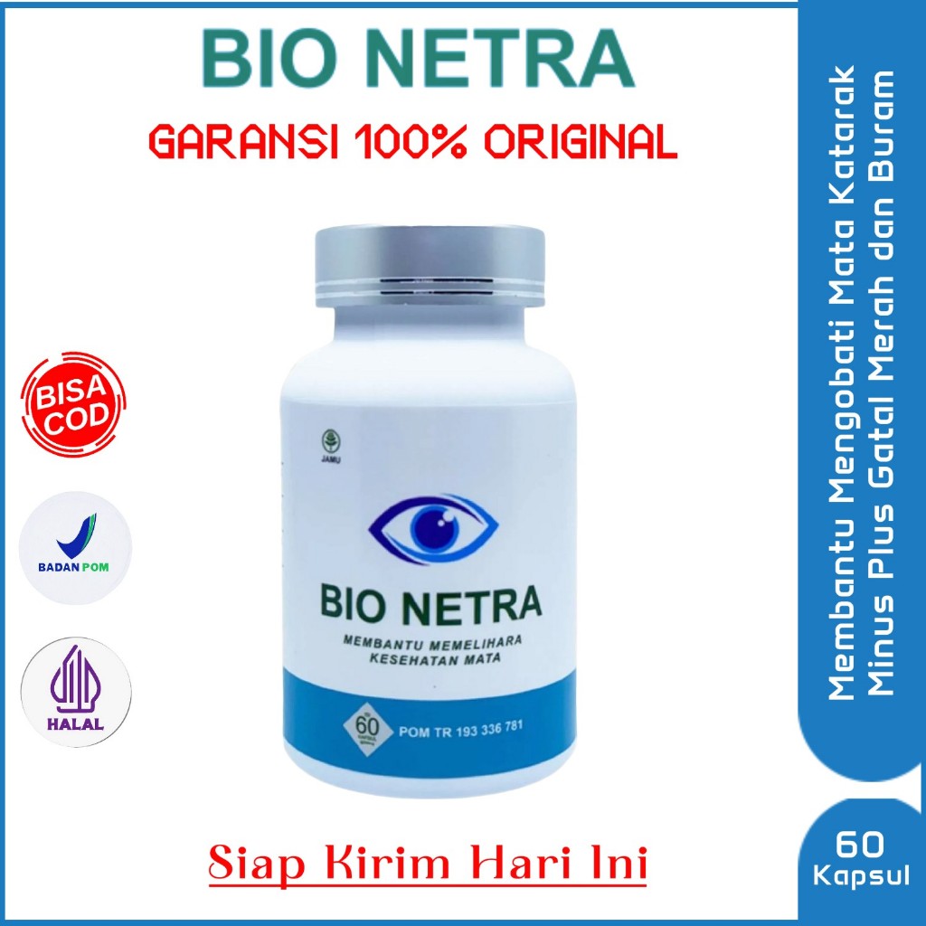 Jual Bio Netra Original Obat Sakit Mata Katarak Minus Plus Rabun Buram ...