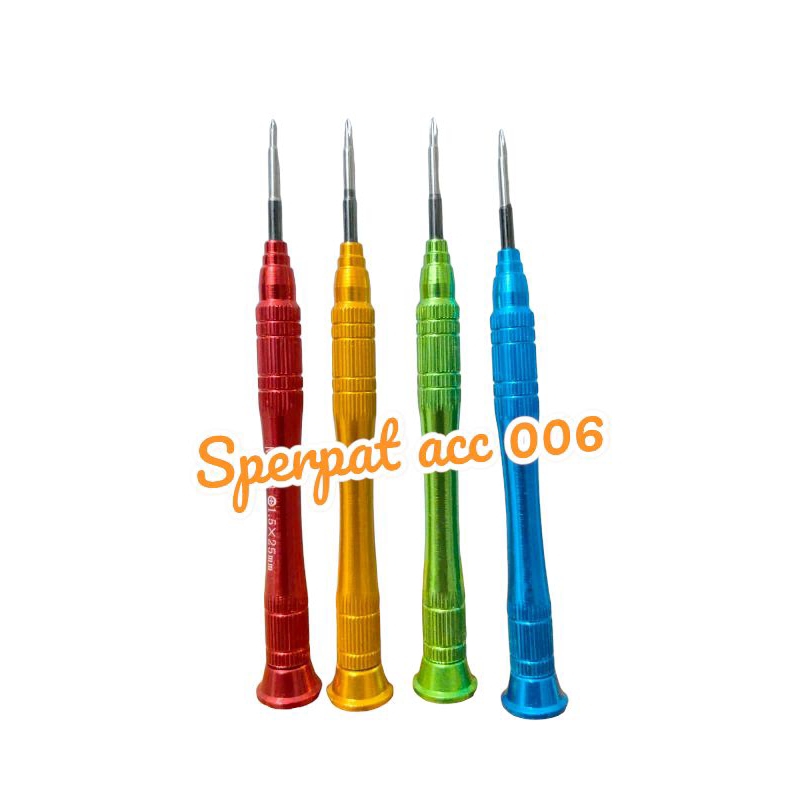 Jual OBENG MINI + OBENG PLUS 1,5 × 25MM OBENG PEMBUKA COVER HP ALAT ...