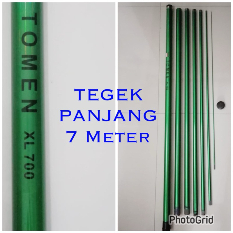 Jual Tegek Pancing 7 Meter Axella Action Medium - Hard | Shopee Indonesia