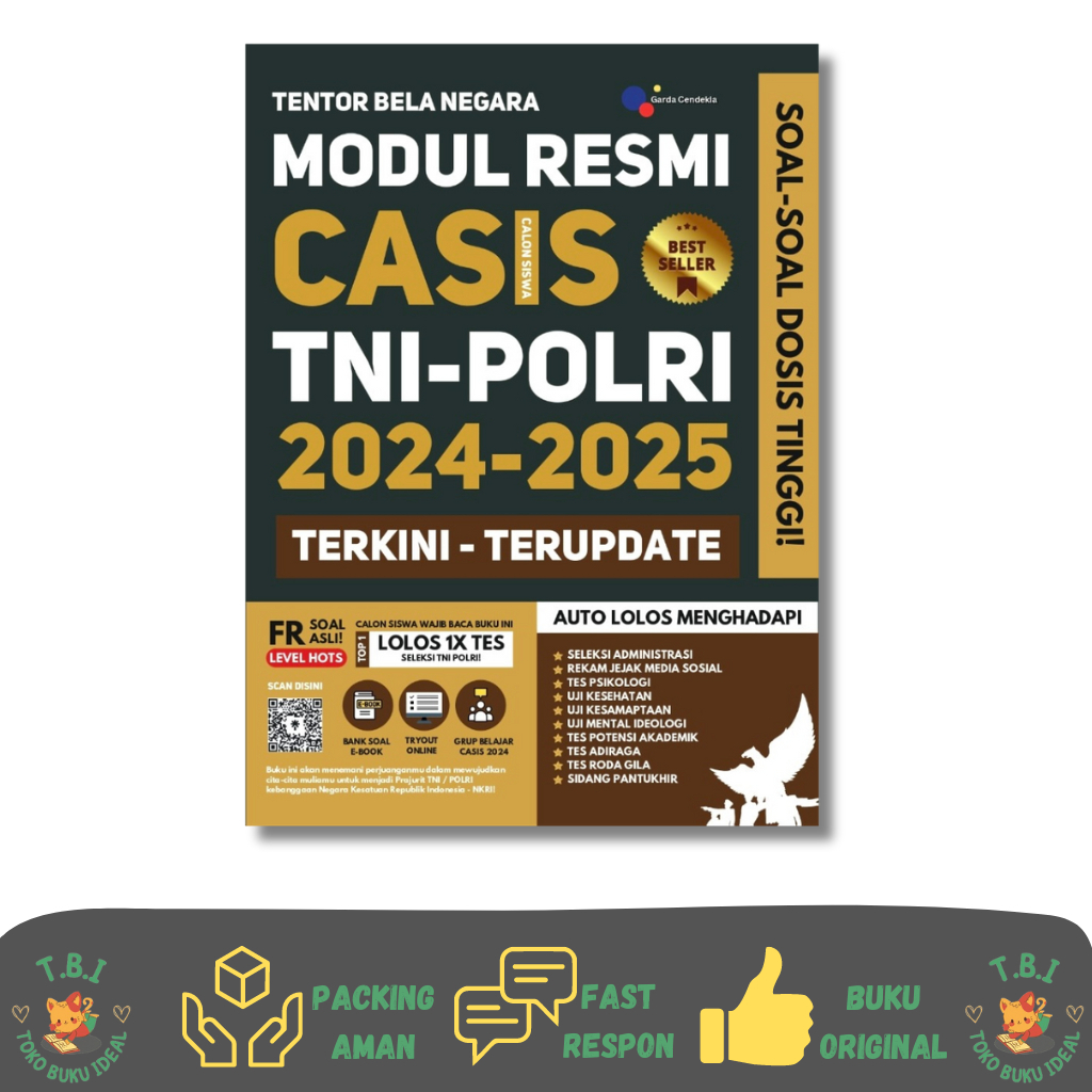 Jual Modul Resmi Casis Tni-Polri 2024-2025 Terkini-Terupdate - Garda ...