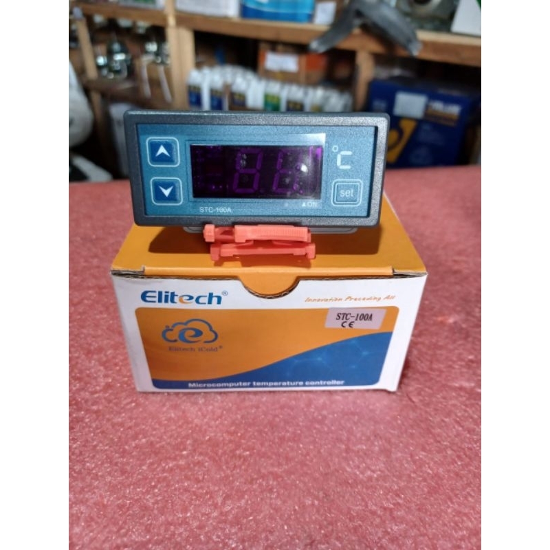 Jual Thermostat / Temperature Controller Digital 100 A / ELITECH | Shopee Indonesia