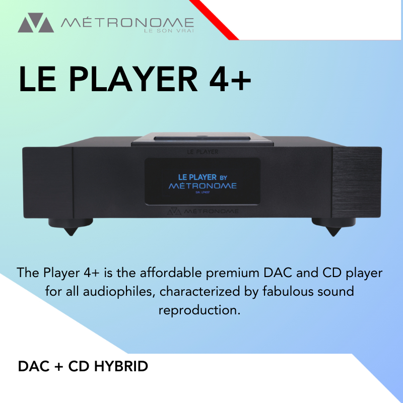 Jual CD Player Metronome Classica Le Player 4 Plus 4+ DAC + CD Hybrid | Shopee Indonesia