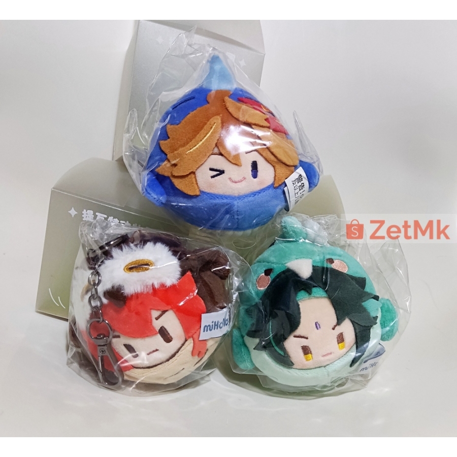 Jual Genshin Impact Official Zoo Plush Childe Diluc Xiao Doll Plushie ...