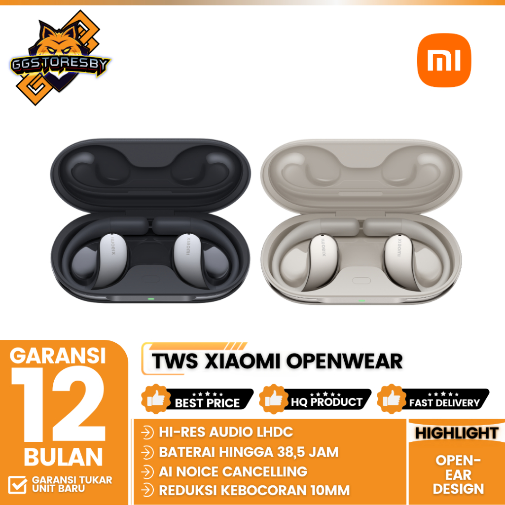 Jual Xiaomi Openwear Stereo Open Wear True Wireless Tws Lhdc Ip54 ...