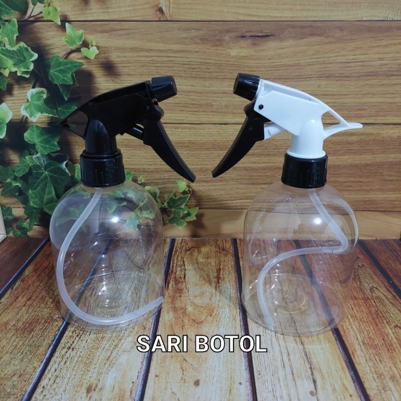 Jual BOTOL APEL 500 ML SPRAY TRIGGER OVAL BIG TRIGGER SPRAY BOTOL 500ML OVAL APEL SPRAYER ...