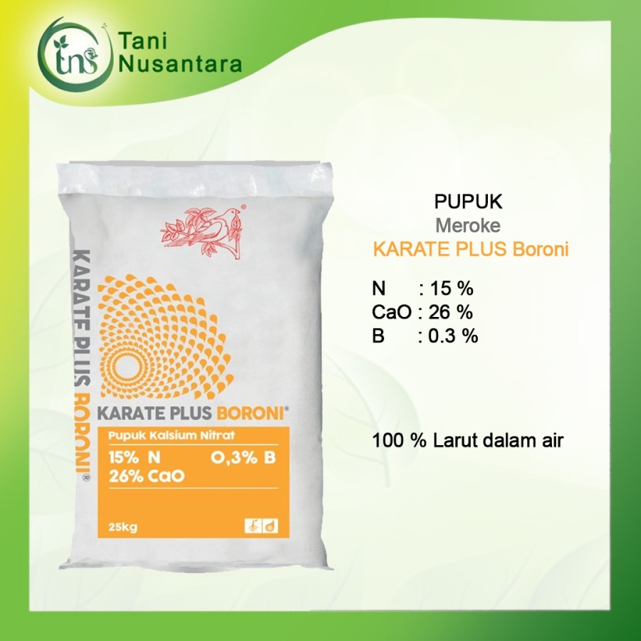 Jual Pupuk Meroke Karate Plus Boroni 1 Kg – Pupuk Generatif Boron ...