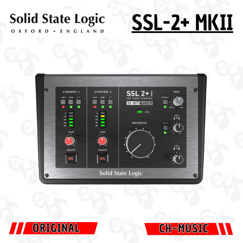 Jual SSL 2+ MKII 2-in/4-out USB Audio Interface Solid Stage Logic SSL2 PLUS/MK2 Soundcard ...