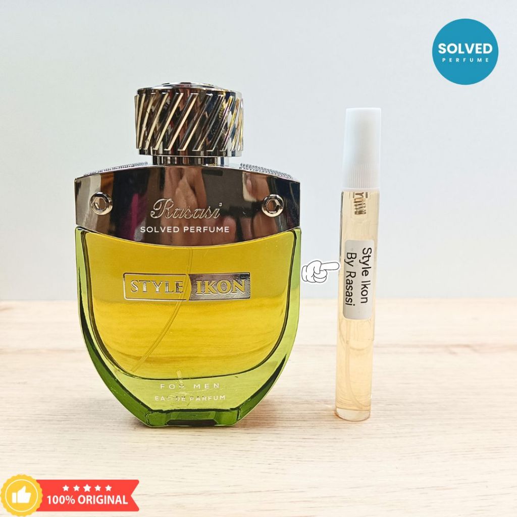 Jual Decant Parfum Rasasi Style Ikon For Men EDP | Shopee Indonesia