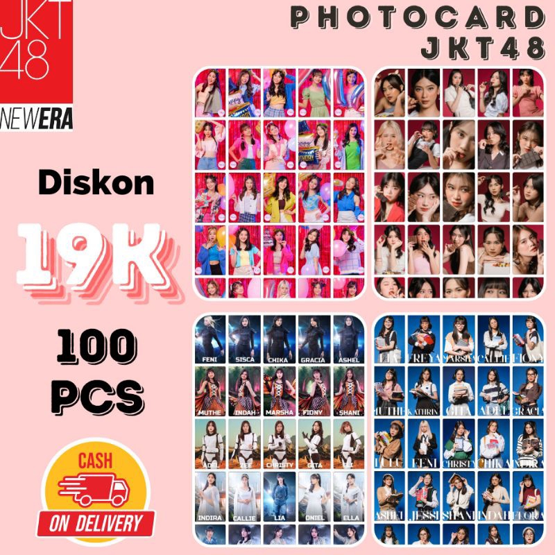 Jual PHOTOCARD JKT48 ISI 100 PCS - 19K - ALTER UNIVERSE / PARTY ANNIV / COKELAT / LIBRARI ...