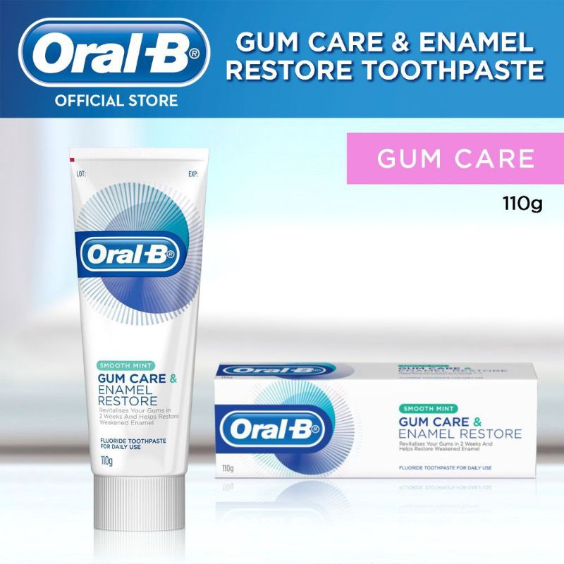 Jual Pasta Gigi Oral-B Gum and Enamel Daily Protection Toothpaste 110g ...