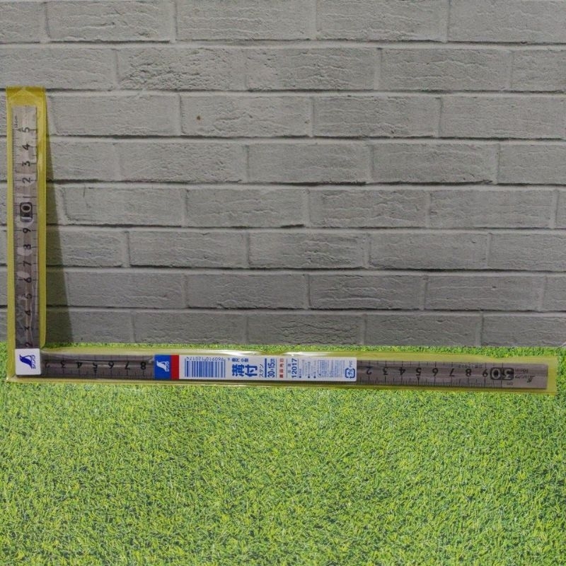Jual SHINWA 12017 Penggaris Siku Tukang 30cm x 15cm Stainless Steel Square 30 x 15 cm | Shopee ...