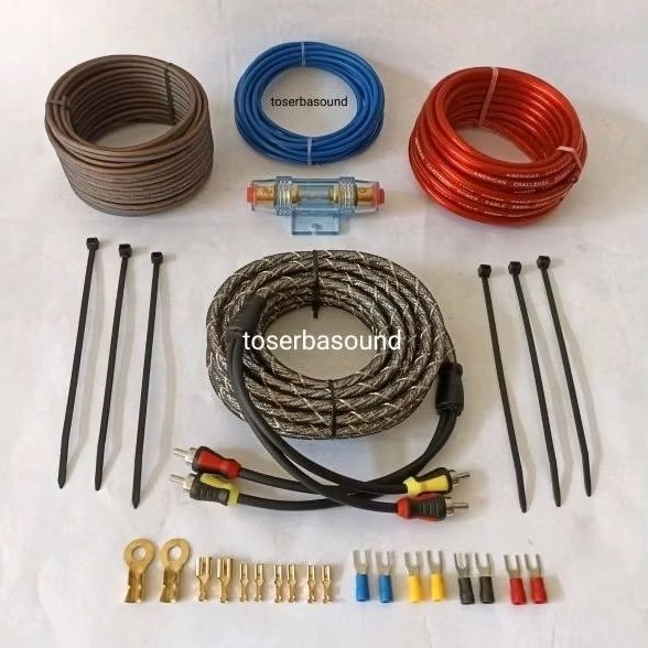 Jual Paket kabel full set instalasi speaker 2way audio mobil ...