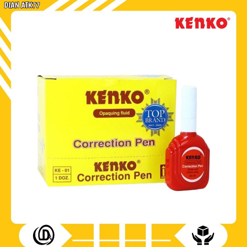 Jual Tipe-X Kenko KE-01 Correction Tipex / Correction Tipex Cair / Tipe ...